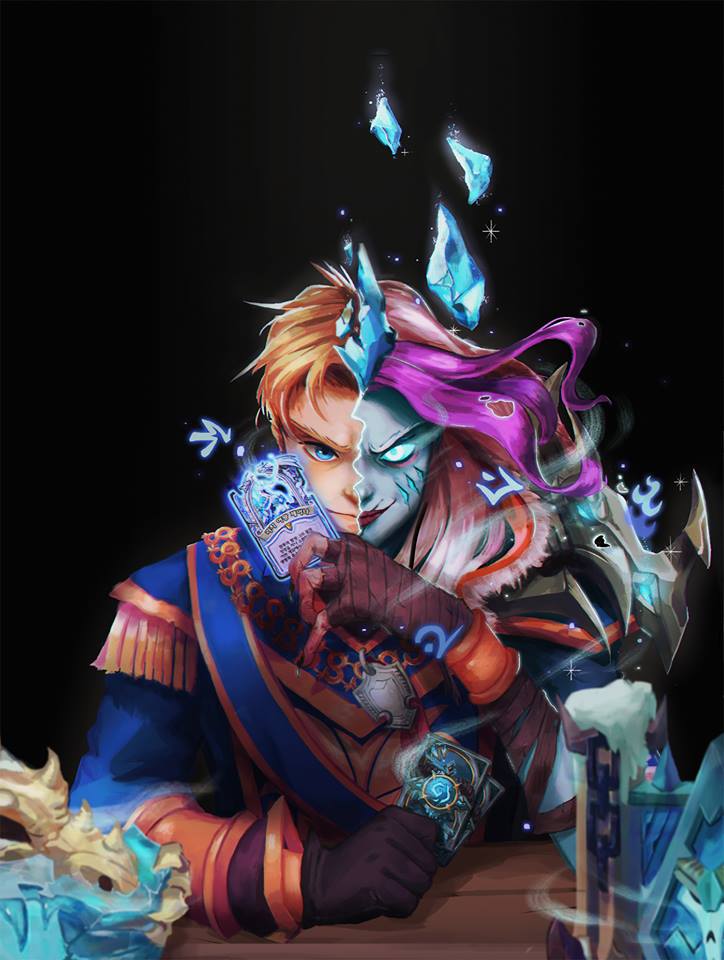 [하스스톤] 팬아트 공모전 투표한 작품들 : 네이버 블로그